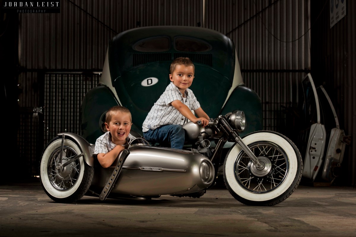 DOUBLE TROUBLE – Hand Built Sidecar